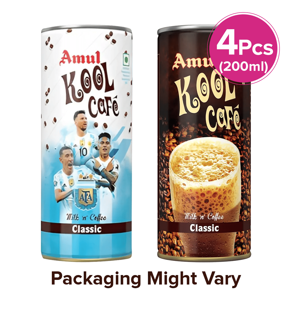 Buy Amul Amul Kool Cold Coffee (Can) 200 ml Online At Rs. 140 | Instant Delivery