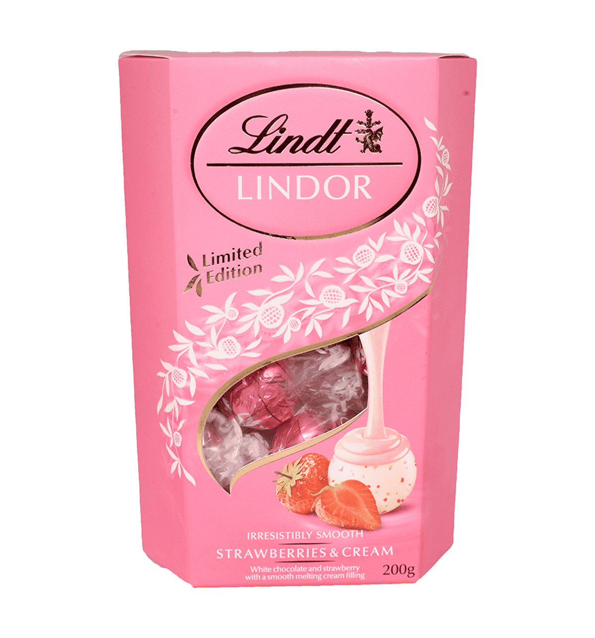 Buy Lindt Lindor Strawberries & Creamy Online (200 g) At Best Price