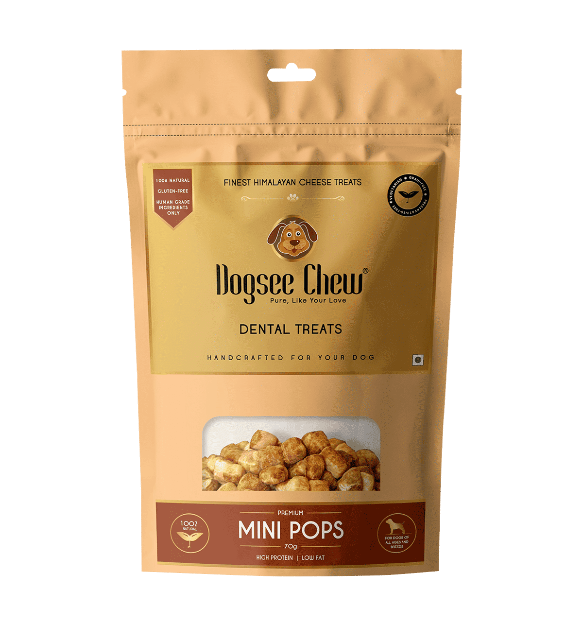 Buy Dogsee Dogsee Chew Minipops 70 Gm Rich In Protein Helps In Weight ...