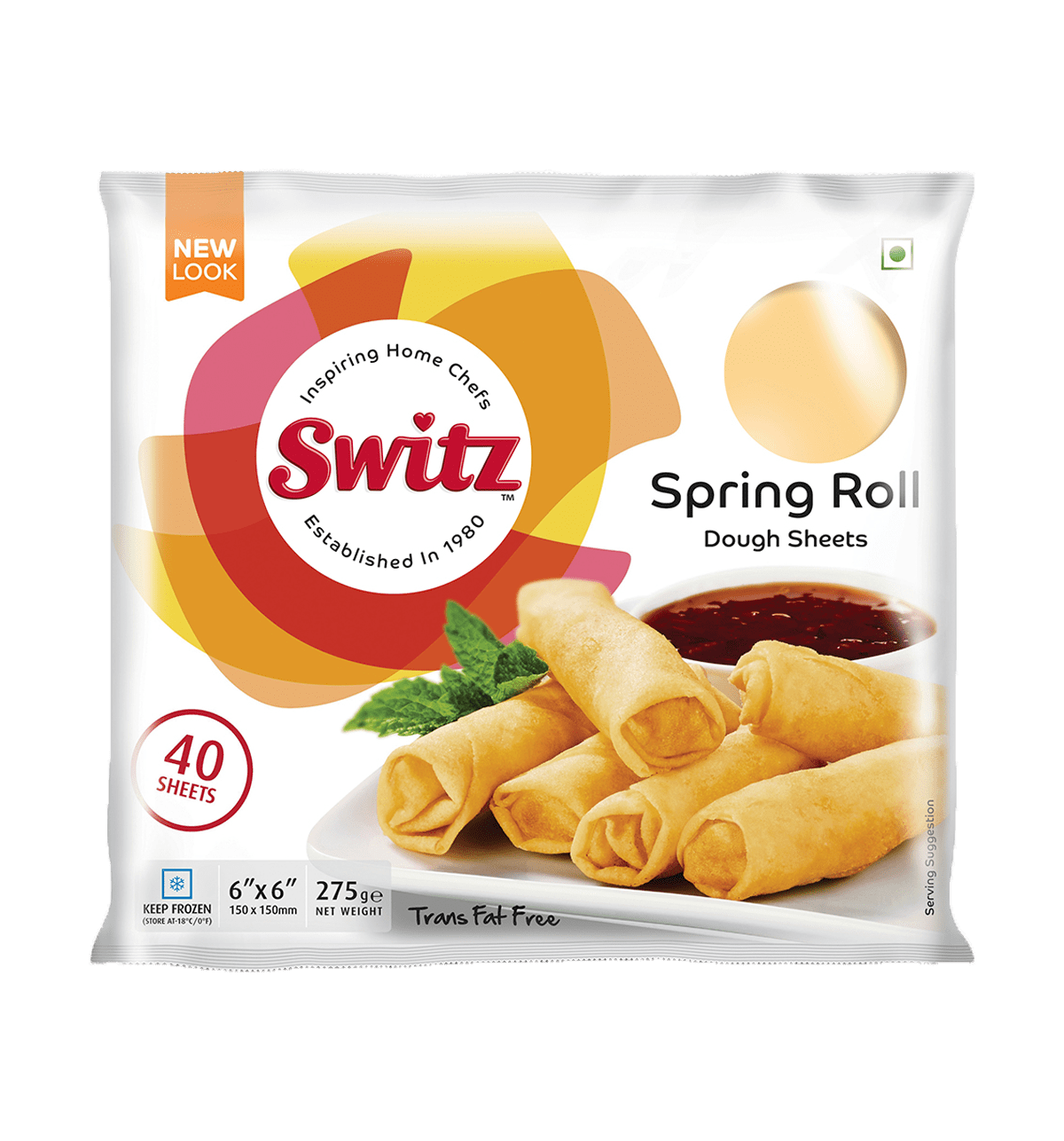 Buy Switz Switz Spring Roll Sheets 6 Inches 2 pieces Online At Rs. 240 ...