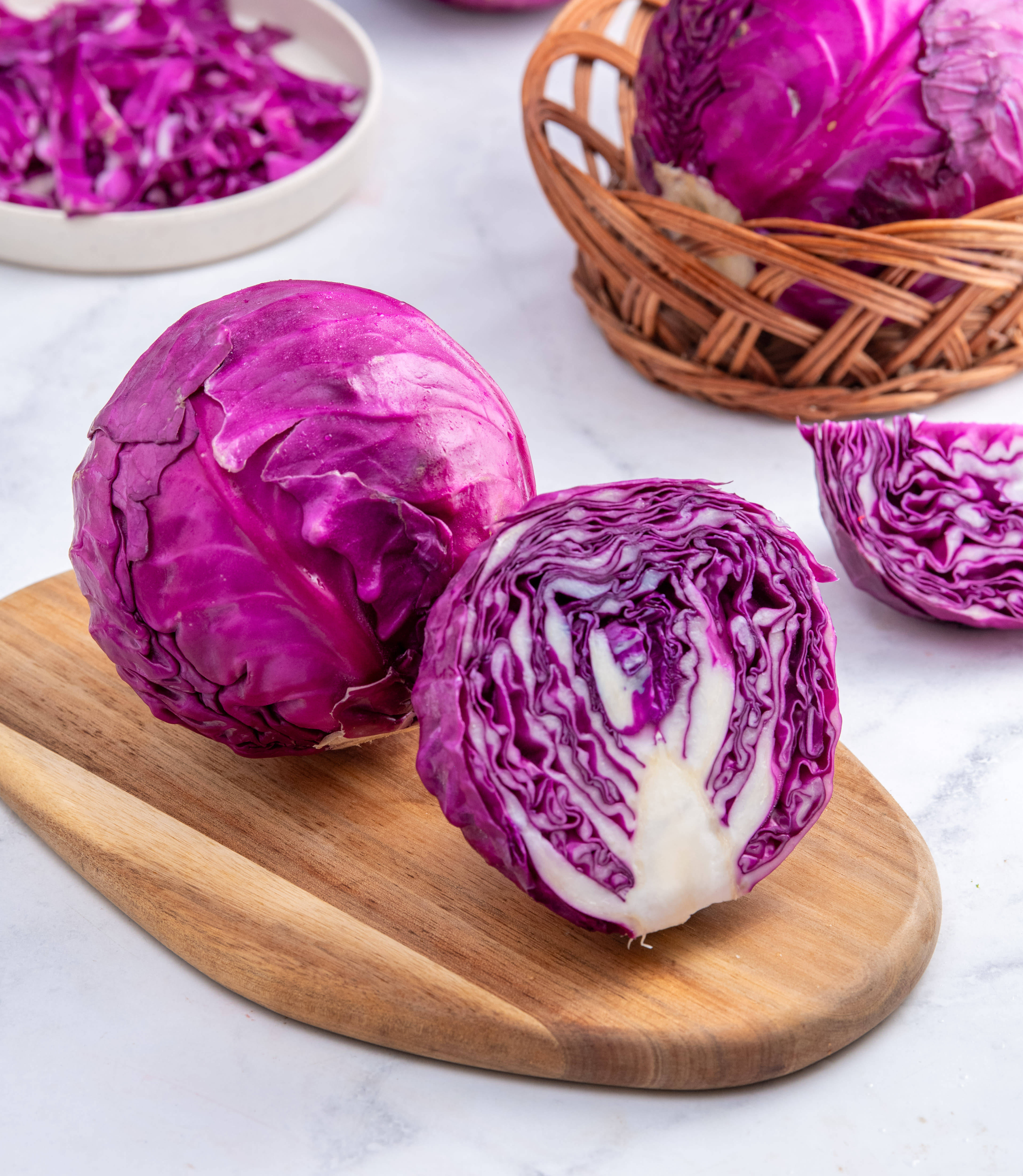 Buy Red Cabbage (Kempu Yelekosu) 1 Piece Online At Rs. 125 | Instant ...