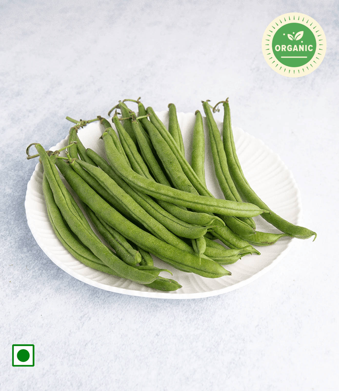 Buy Organic Certified Haricot Beans (Hasiru Huralikaayi) 250 g Online ...
