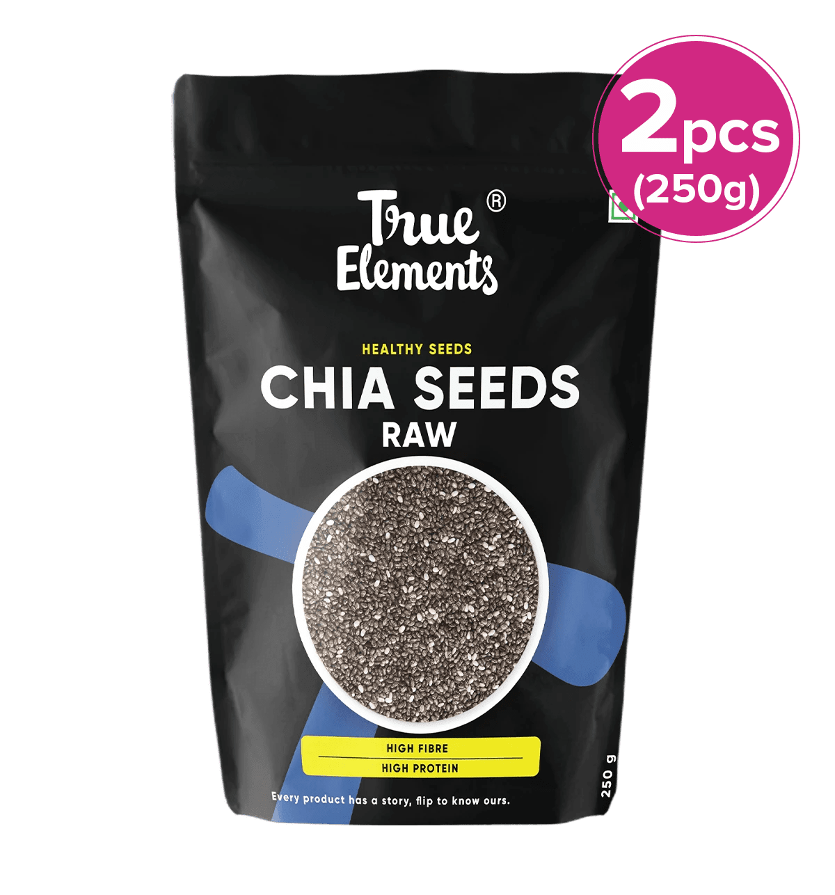 Buy True Elements True Elements Raw Chia Seeds 2 pieces Online At Rs ...