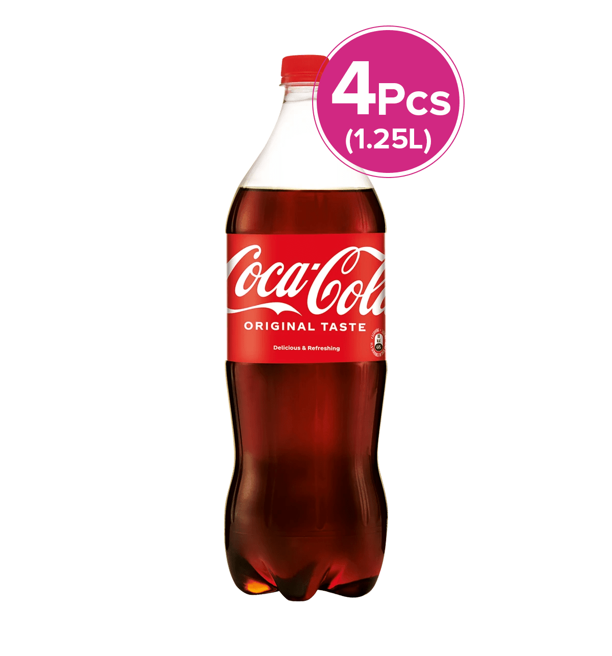 Buy Coca-Cola Coca-Cola Soft Drink Bottle 4 pieces Online At Rs. 272 ...