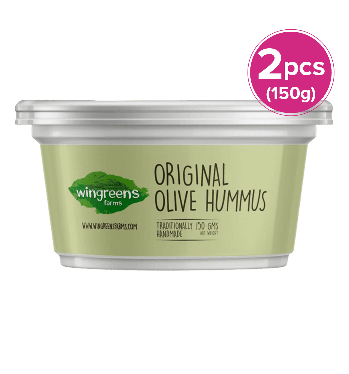 Buy Wingreens Wingreens Farms Original Olive Hummus Dip 2 pieces Online ...