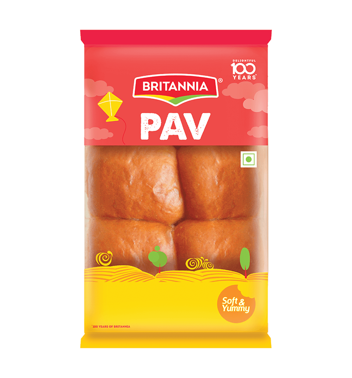 Buy Britannia Britannia Pav 6 pieces Online At Rs. 35 | Instant Delivery