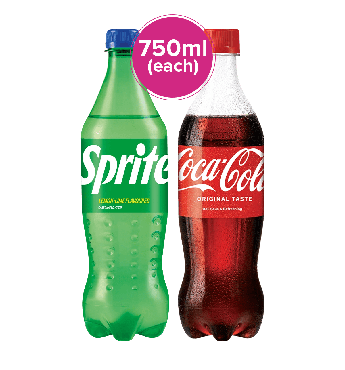 Buy Coca Cola & Sprite Combo 1 combo Online At Rs. 180 | Instant Delivery