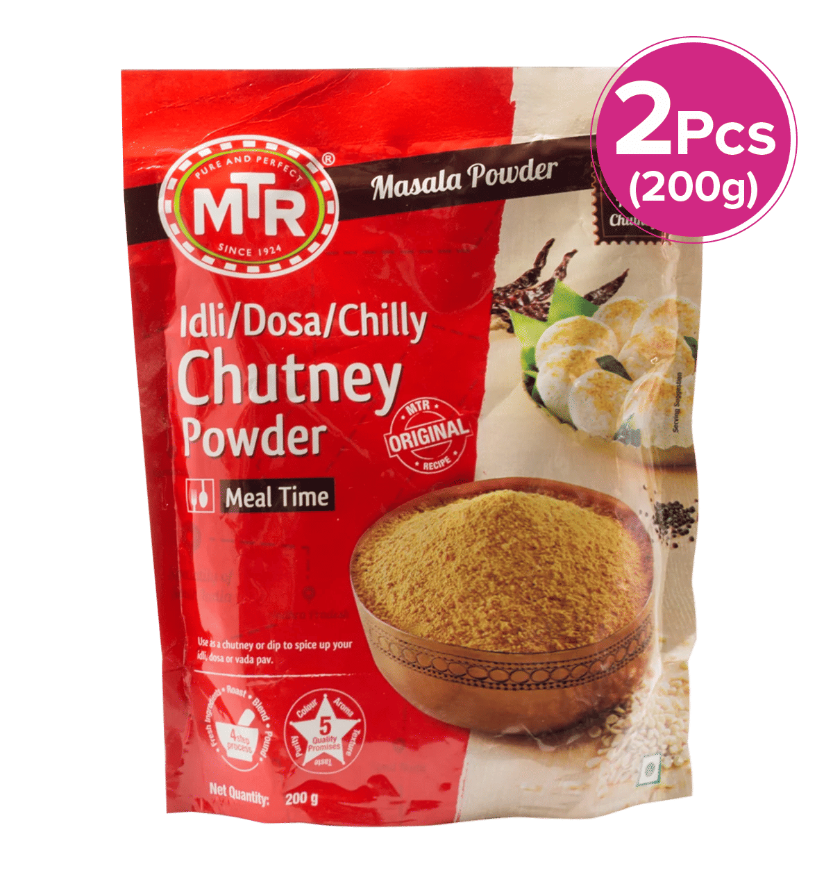 Buy Mtr Mtr Chutney Masala Powder 2 pieces Online At Rs. 310 | Instant ...