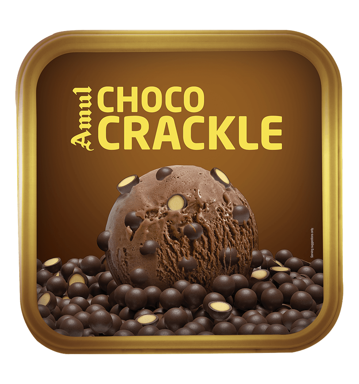 Buy Amul Choco Crackle Ice Cream Tub Online (1 L) At Best Price