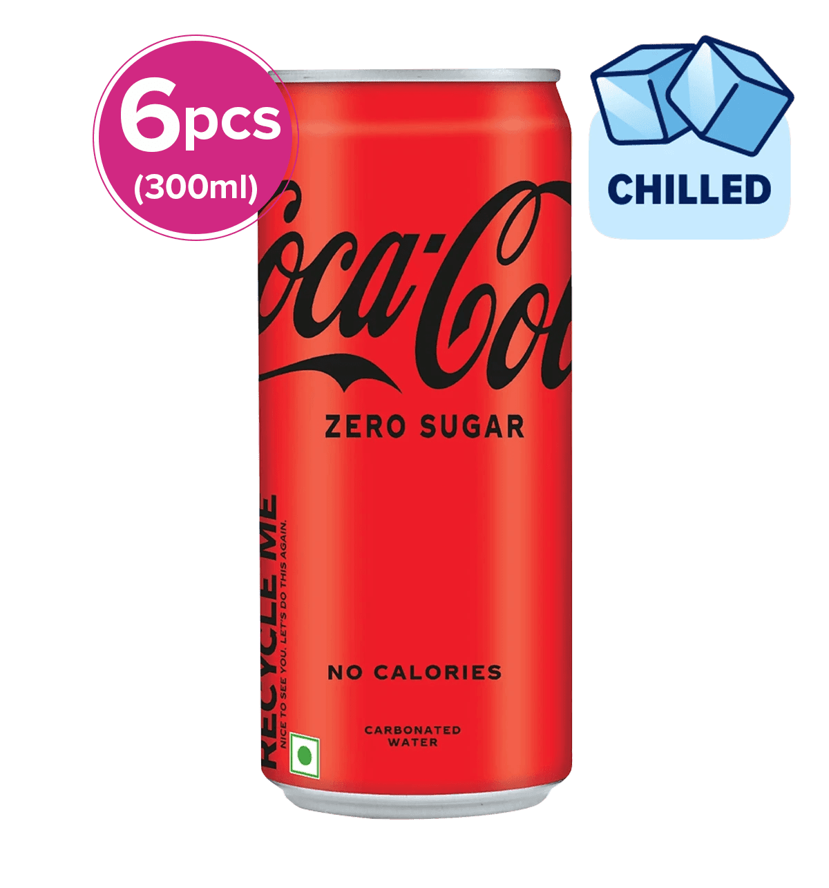 Buy Coca Cola Coca Cola Zero Soft Drink Can 6 Pieces Online At Rs 240