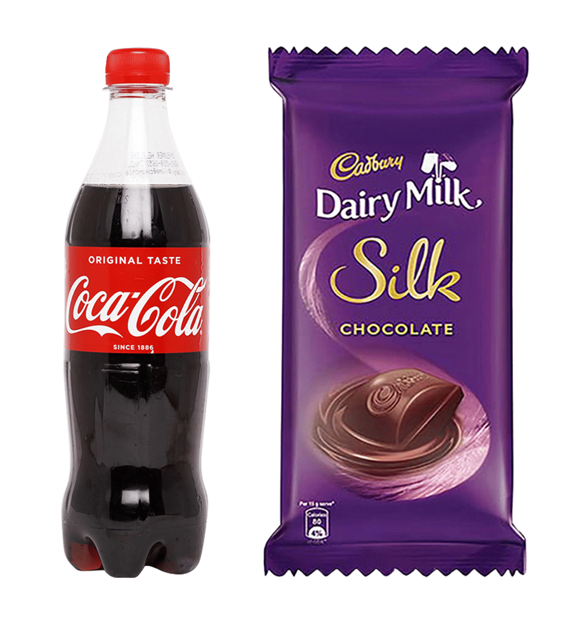 Buy Coke & Cadbury Silk Chocolate Combo 1 Piece Online At Rs. 130 ...