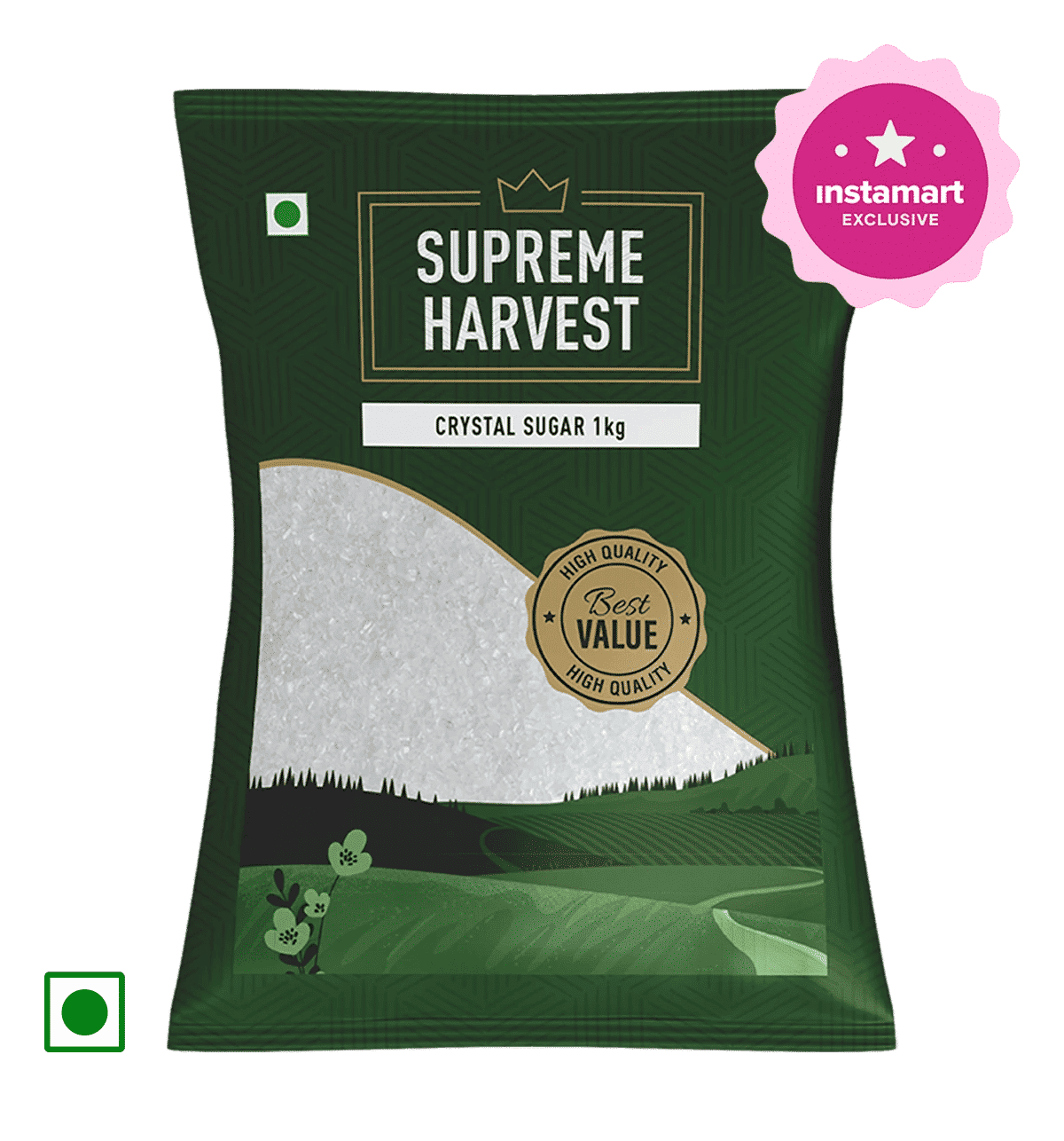 Buy Supreme Harvest Supreme Harvest Crystal Sugar 1 kg Online At Rs. 80 ...