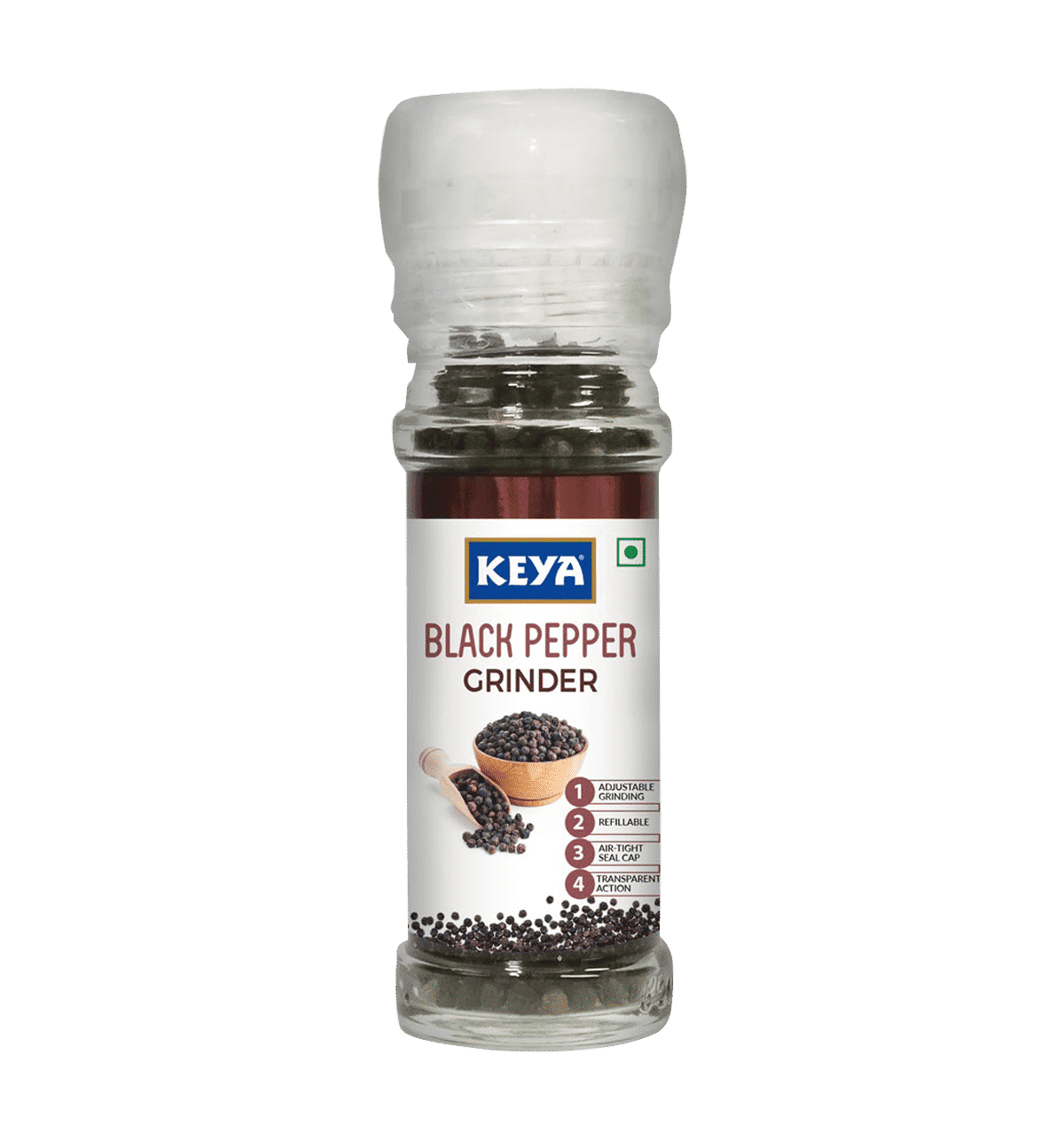 Buy keya keya Foods Grinder Black Pepper 50 g Online At Rs. 189 ...
