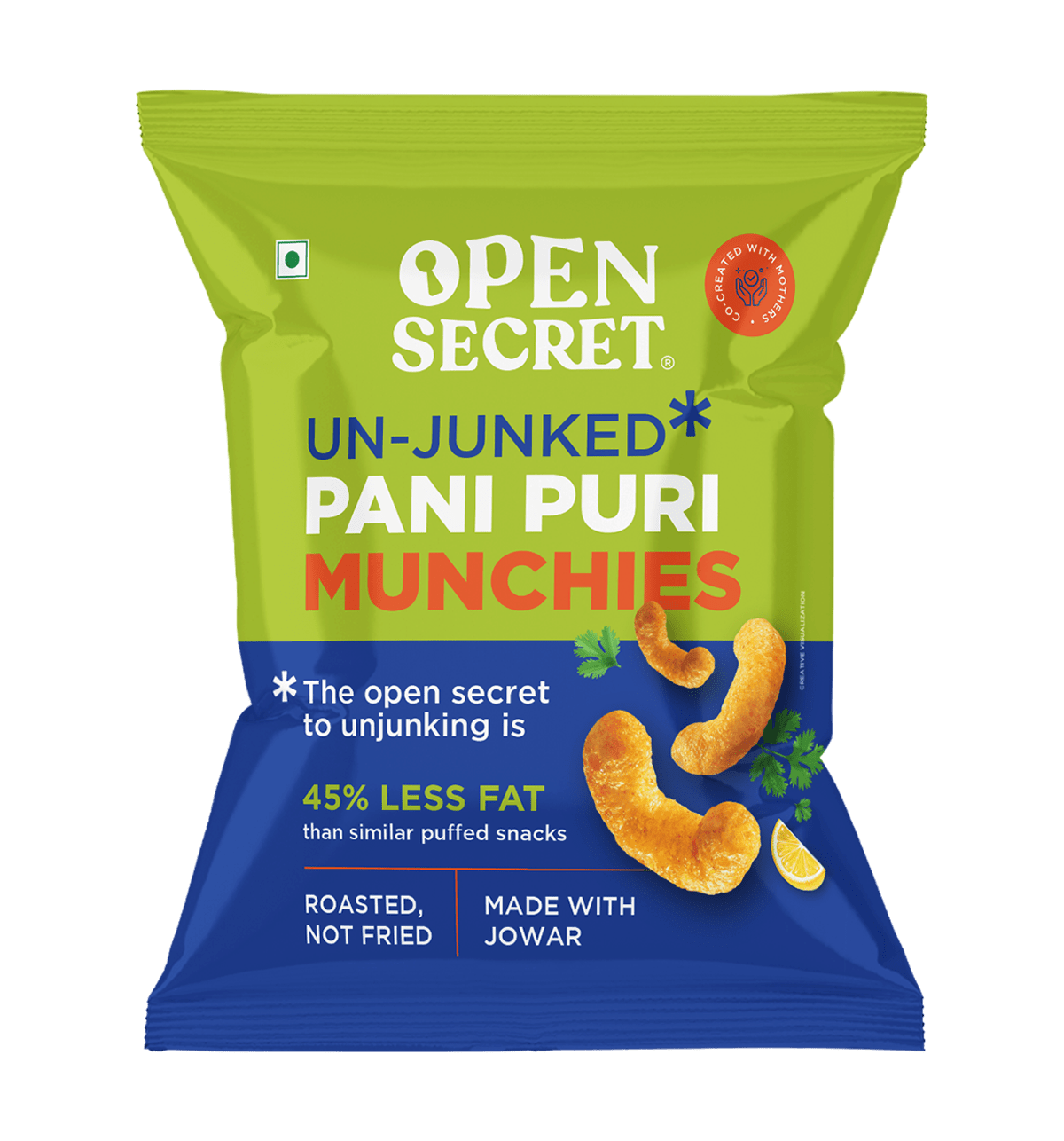 Buy OPEN SECRET Pani Puri Puff Snacks Online (25 g) At Best Price