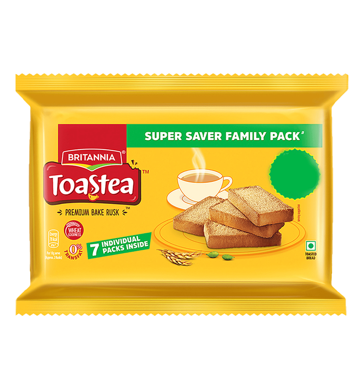 Buy Britannia Britannia Toastea Premium Bake Rusk With Goodness Of ...
