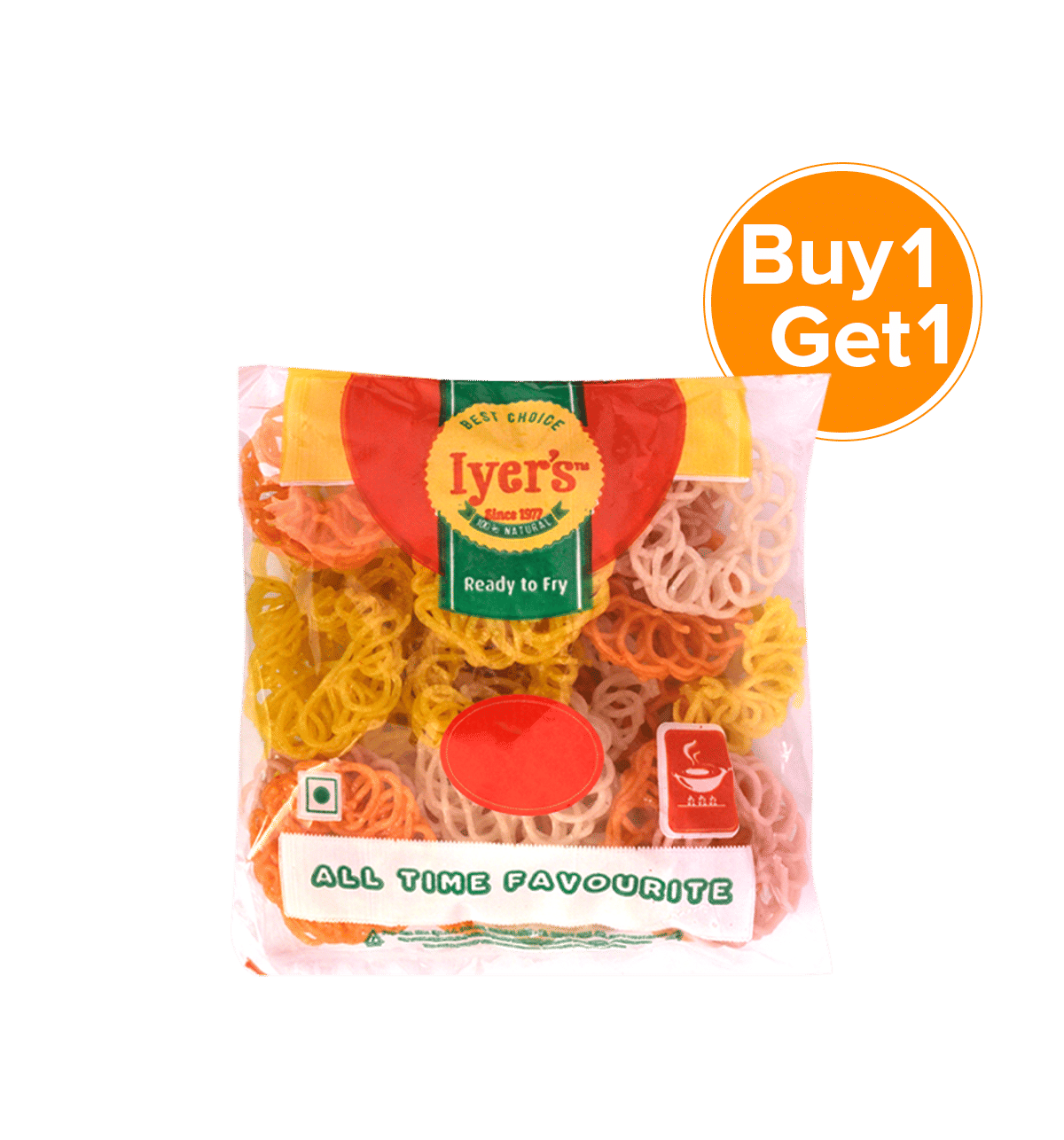 Buy Iyer's Iyer's Rice Sandige Papad Buy 1 Get 1 140 g Online At Rs. 85 ...