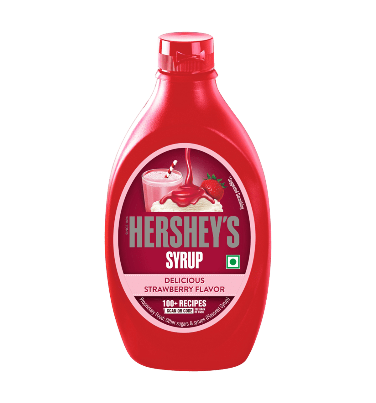 Buy Hershey's Hershey's Strawberry Syrup Bottle 623 g Online At Rs. 240 | Swiggy Instamart