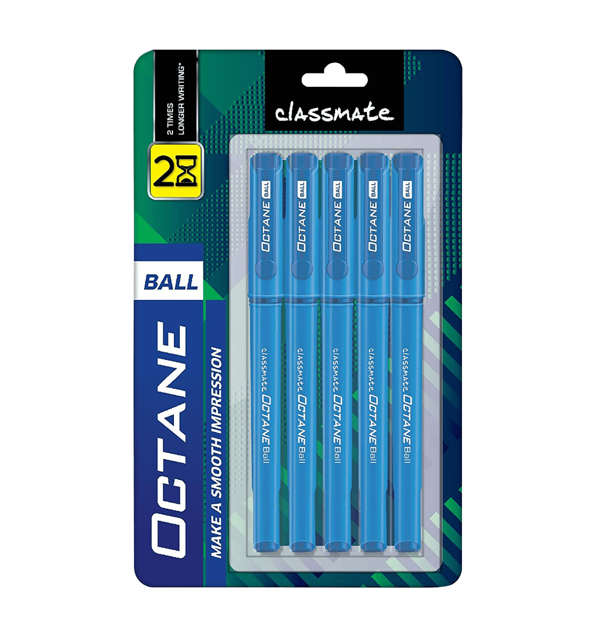 Buy Classmate Classmate Octane Blue Ball Pens 5 pieces Online At Rs. 50 ...