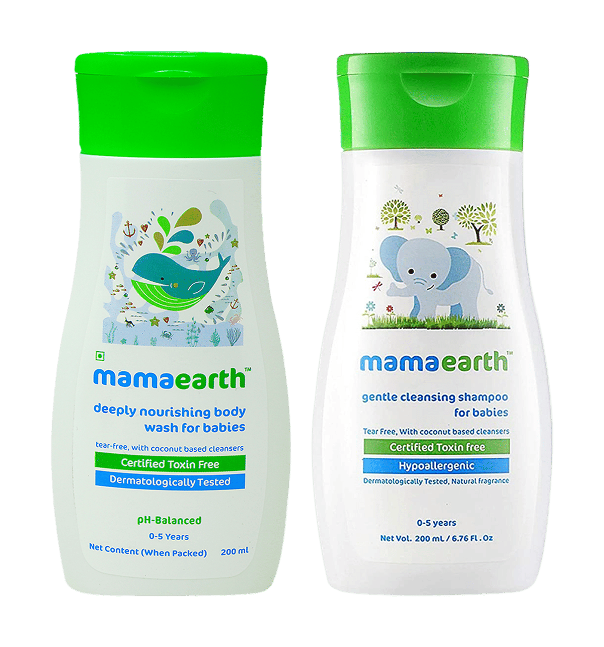 Buy Mama Earth Deeply Nourshing Wash For Babies & Gentle Cleansing ...