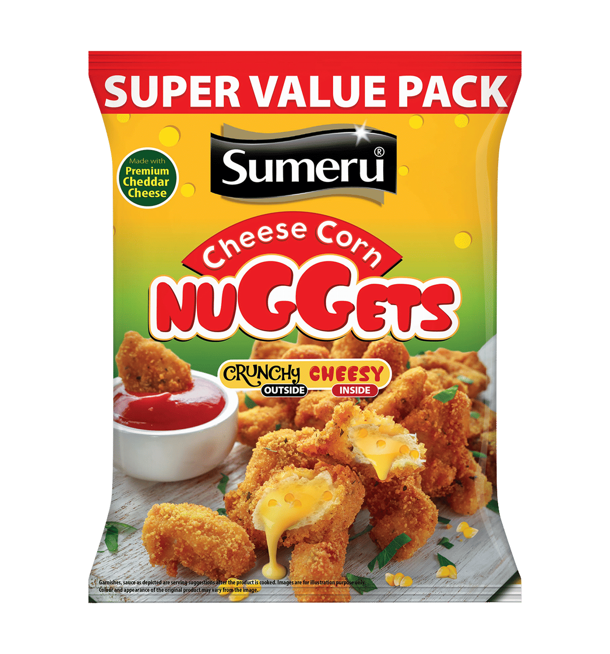 Buy Sumeru Sumeru Cheese Corn Nuggets 450 g Online At Rs. 339 | Instant ...