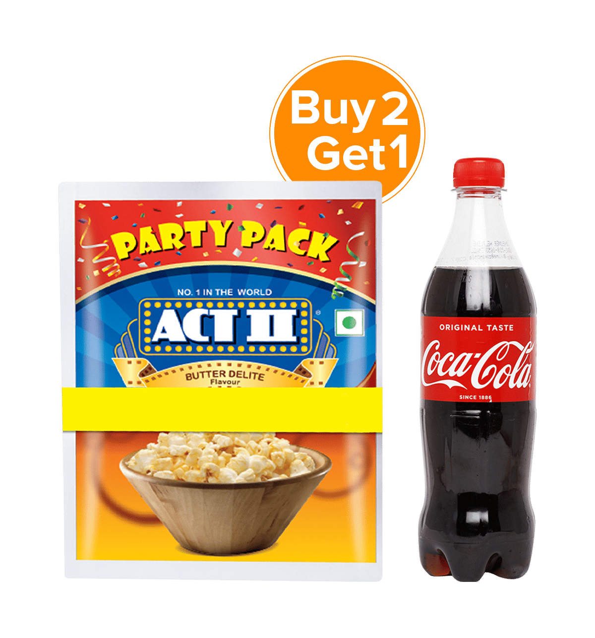 Buy Act II Instant Popcorn Butter Delite Party Pack Buy 2 Get 1 And ...