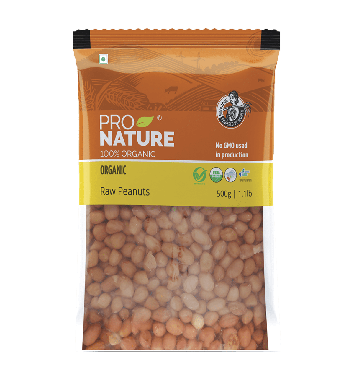 Buy Pro Nature Organic Pro Nature Organic Raw Peanuts 500 g Online At ...