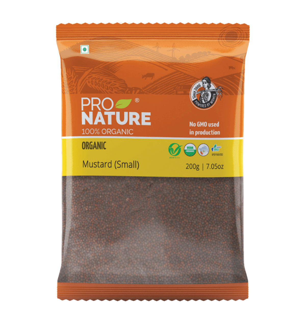 Buy Pro Nature Organic Pro Nature Organic Mustard Seeds 200 g Online At ...