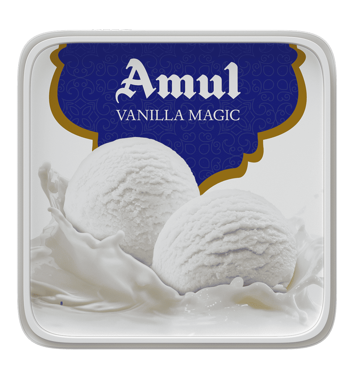 Buy Amul Vanilla Magic Ice Cream Tub Online (3 pieces) At Best Price