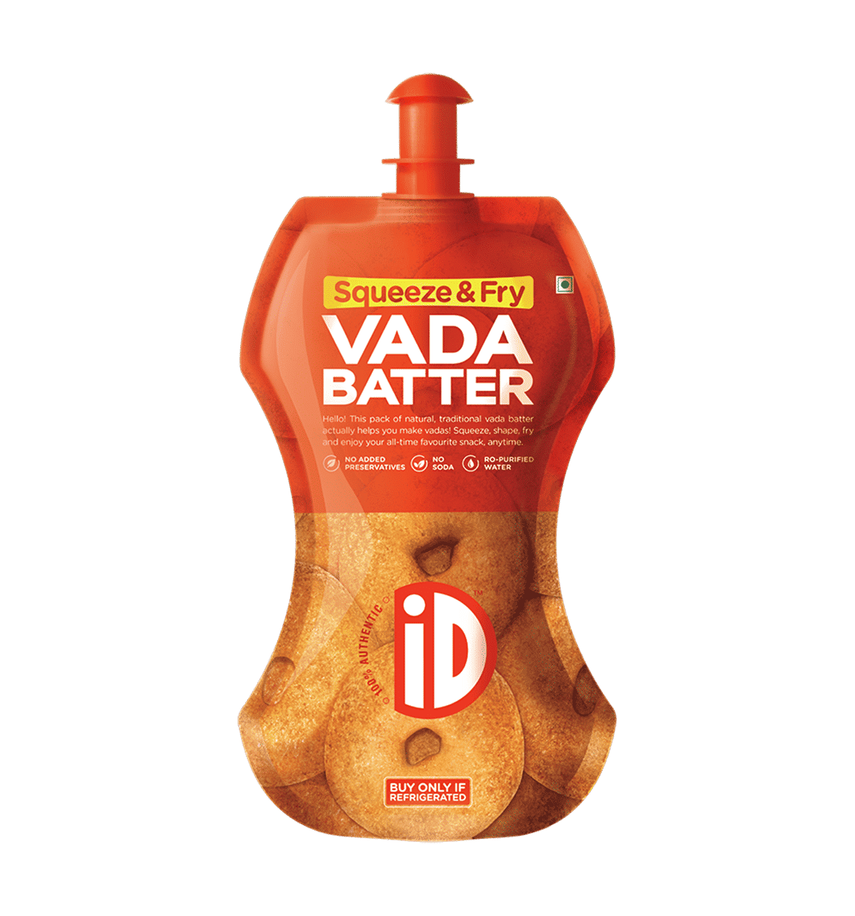 Buy iD Fresh Squeeze & Fry Vada Batter Online (375 g) At Best Price
