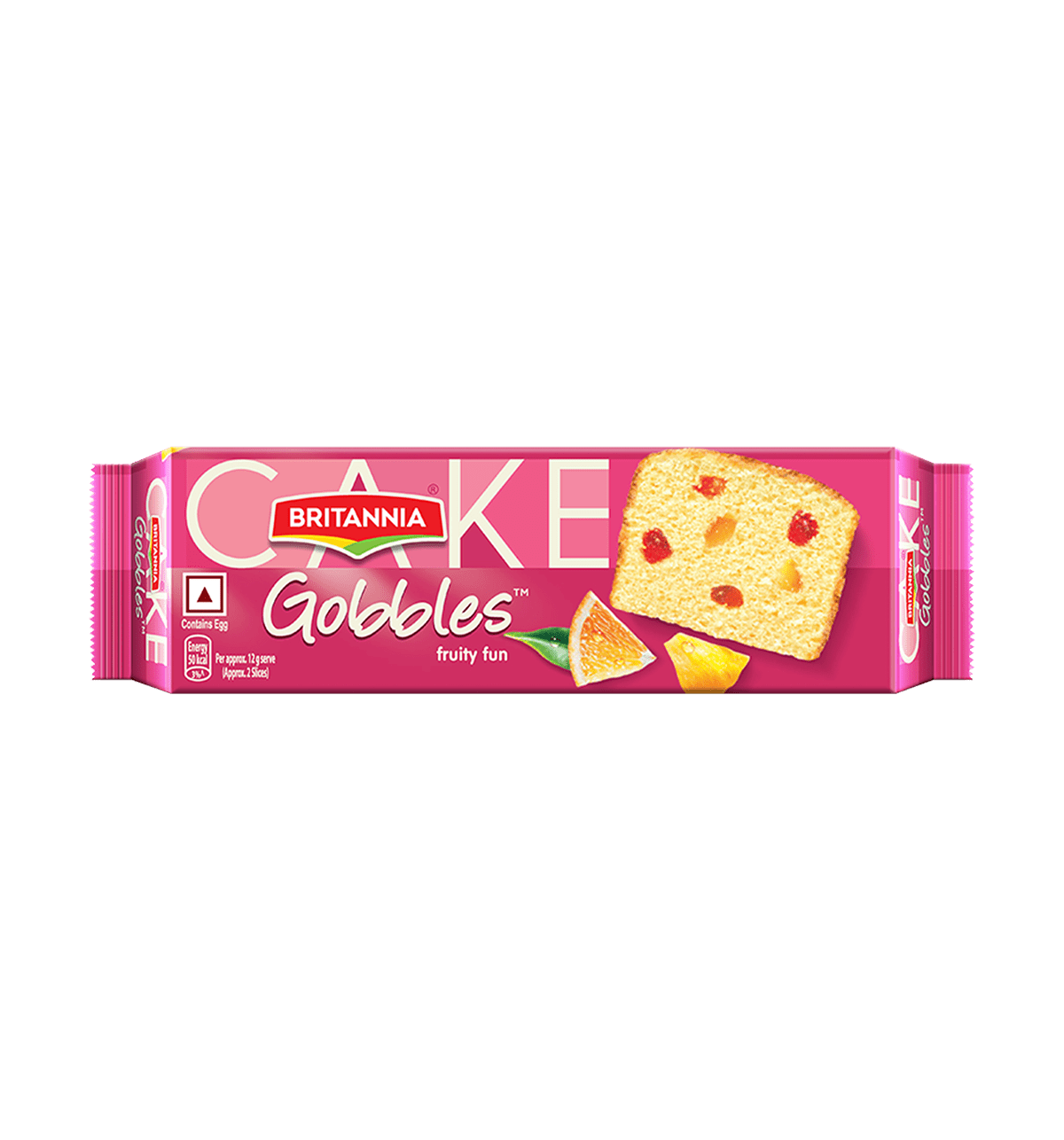 Buy Britannia Britannia Gobbles Bar Cake Fruity Fun 2 pieces Online At ...