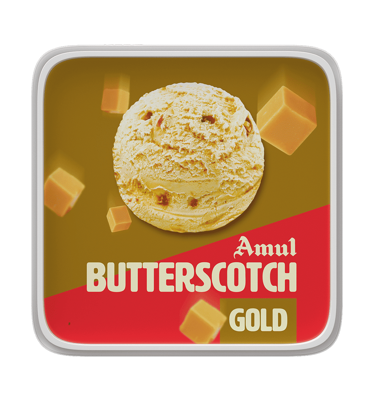 Buy Amul Amul Butterscotch Gold Ice Cream Tub 2 pieces Online At Rs ...