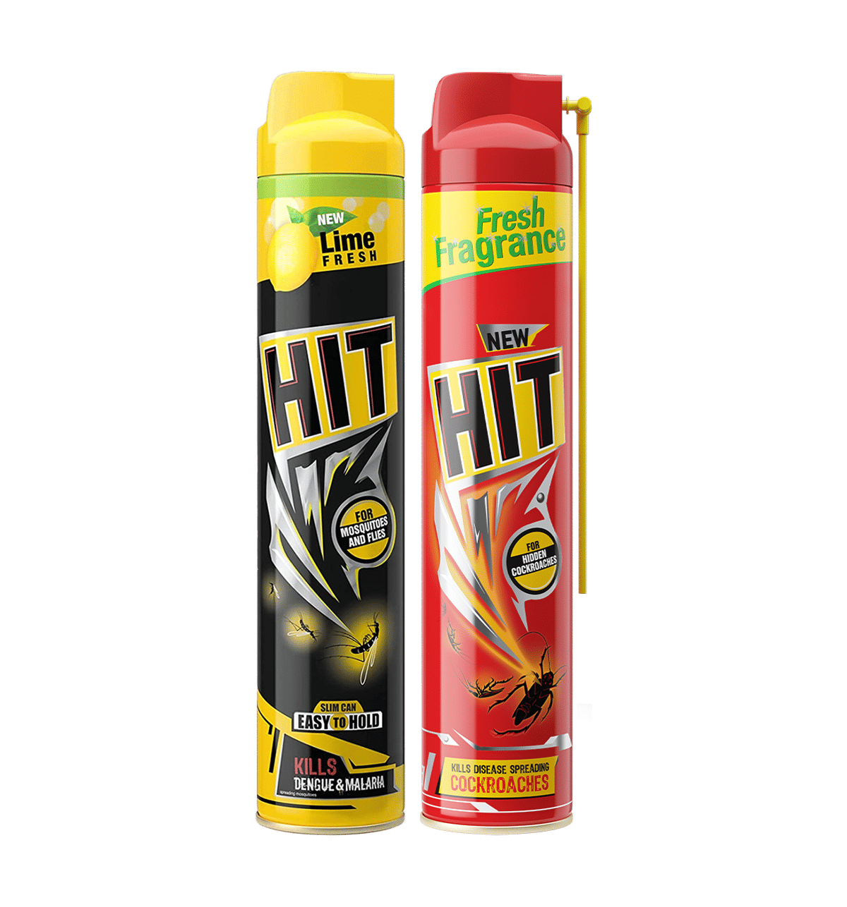 Buy Hit Spray Flying Insect Killer Fik Lime Fragrance & Cockroach ...