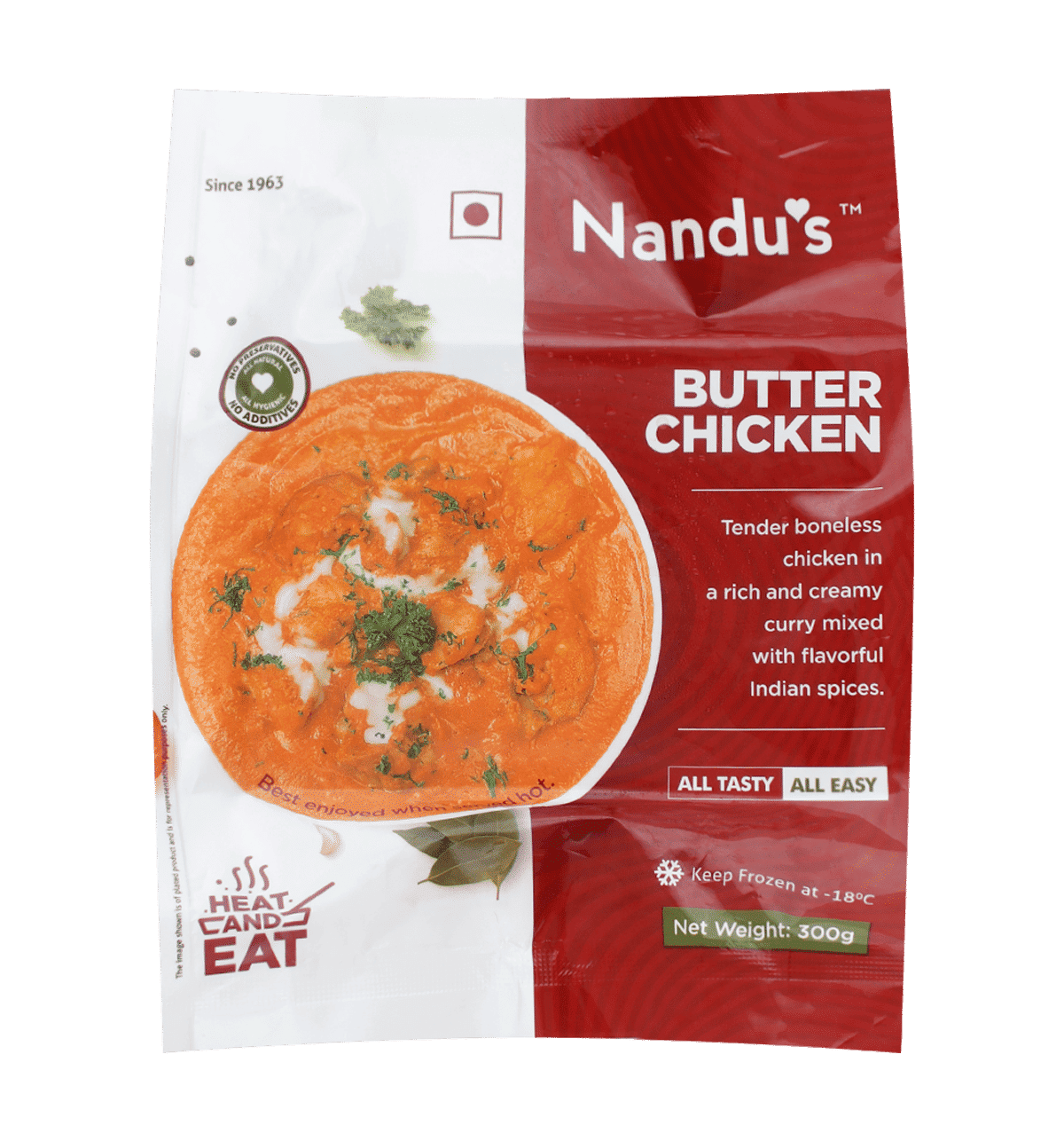 Buy Nandus Nandus Butter Chicken 300 g Online At Rs. 195 | Instant Delivery
