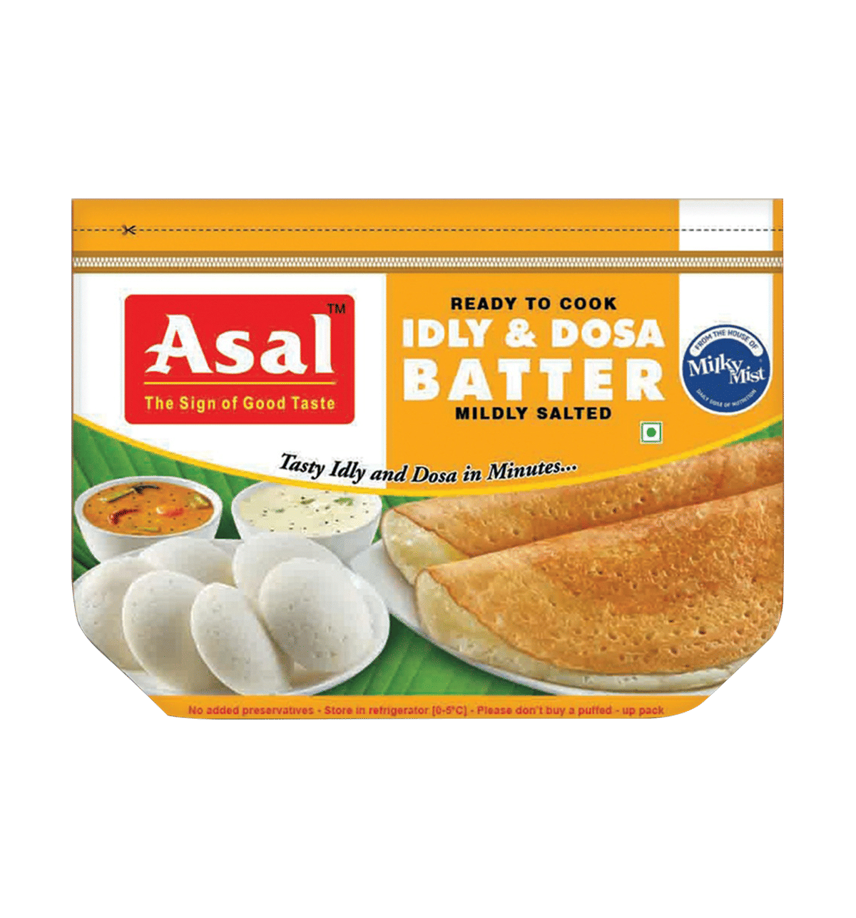 Buy Asal Asal Milky Mist Idly & Dosa Batter 1 kg Online At Rs. 85 ...