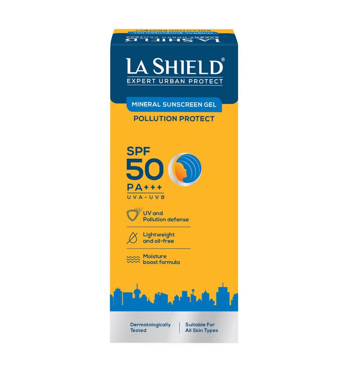 Buy La Shield La Shield Pollution Protect Mineral Sunscreen Gel Spf 50 ...