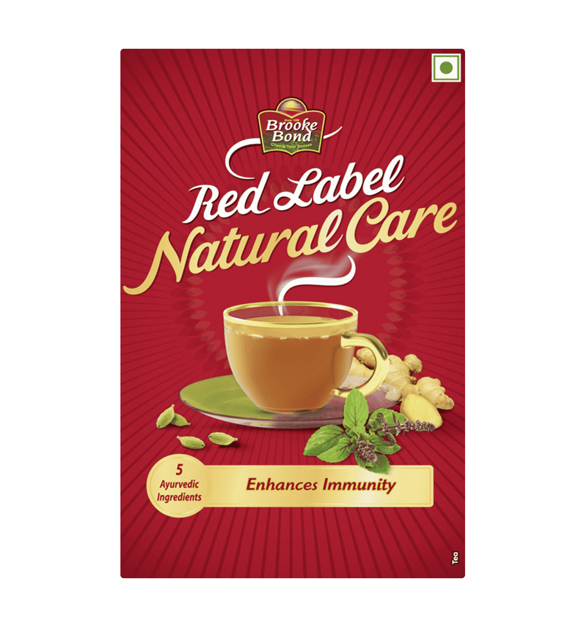 Buy Red Label Red Label Natural Care Tea, with 5 Ayurvedic Ingredients ...