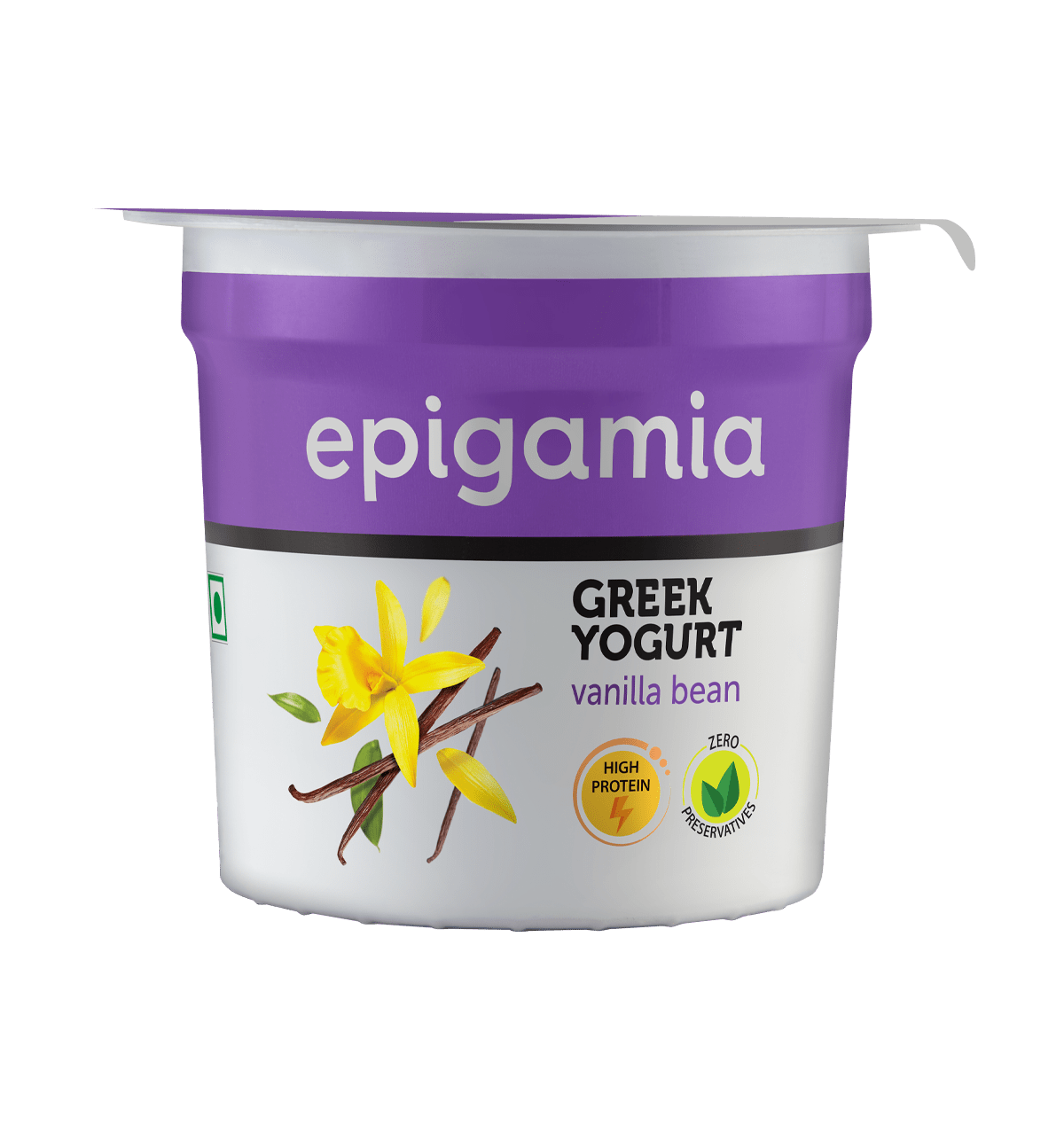 Buy Epigamia Epigamia Greek Yogurt - Vanilla 85 g Online At Rs. 60 ...