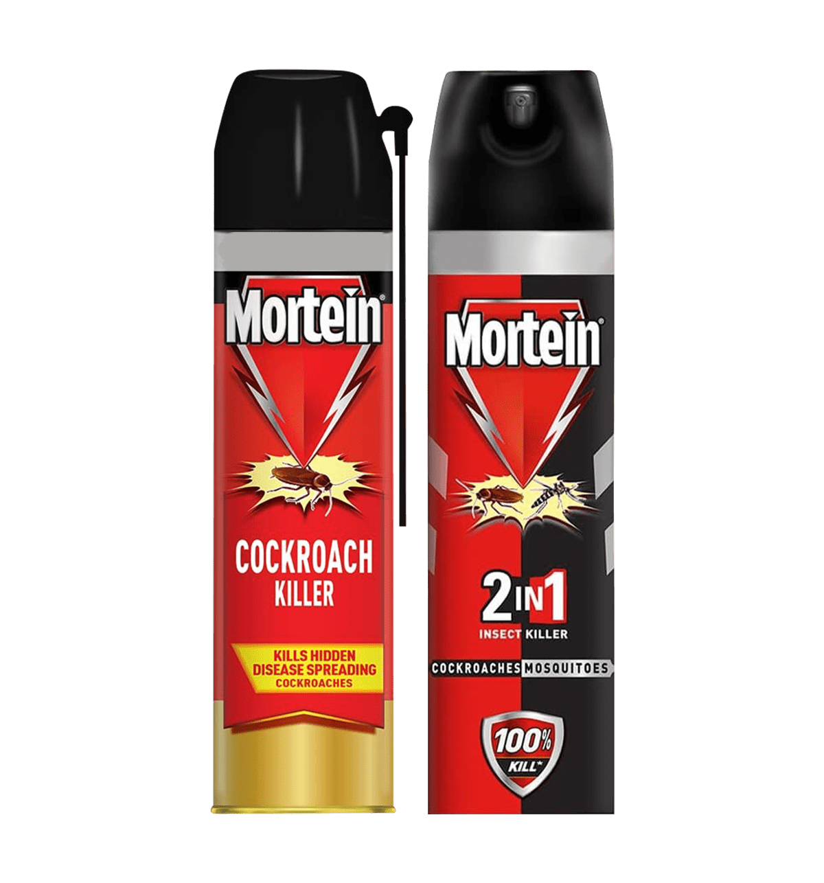 Buy Mortein 2-In-1 Mosquito And Cockroach Killer Spray & Cockroach ...
