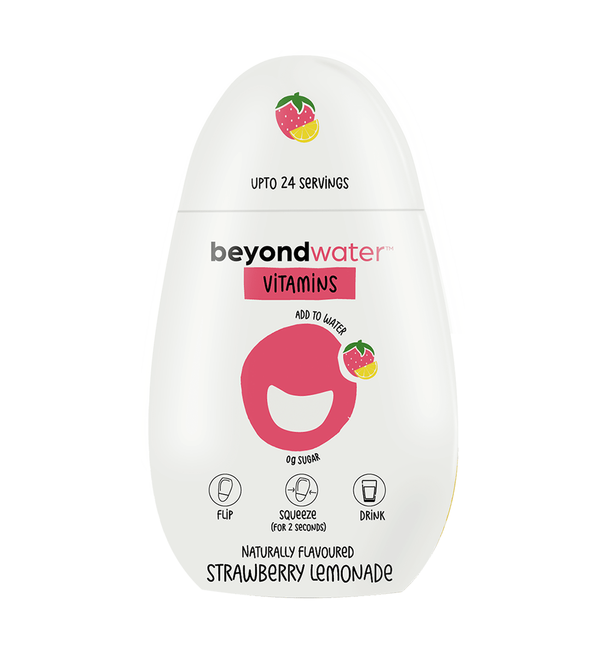 Buy Beyond Water Beyond Water Strawberry Lemonade 2 pieces Online At Rs ...