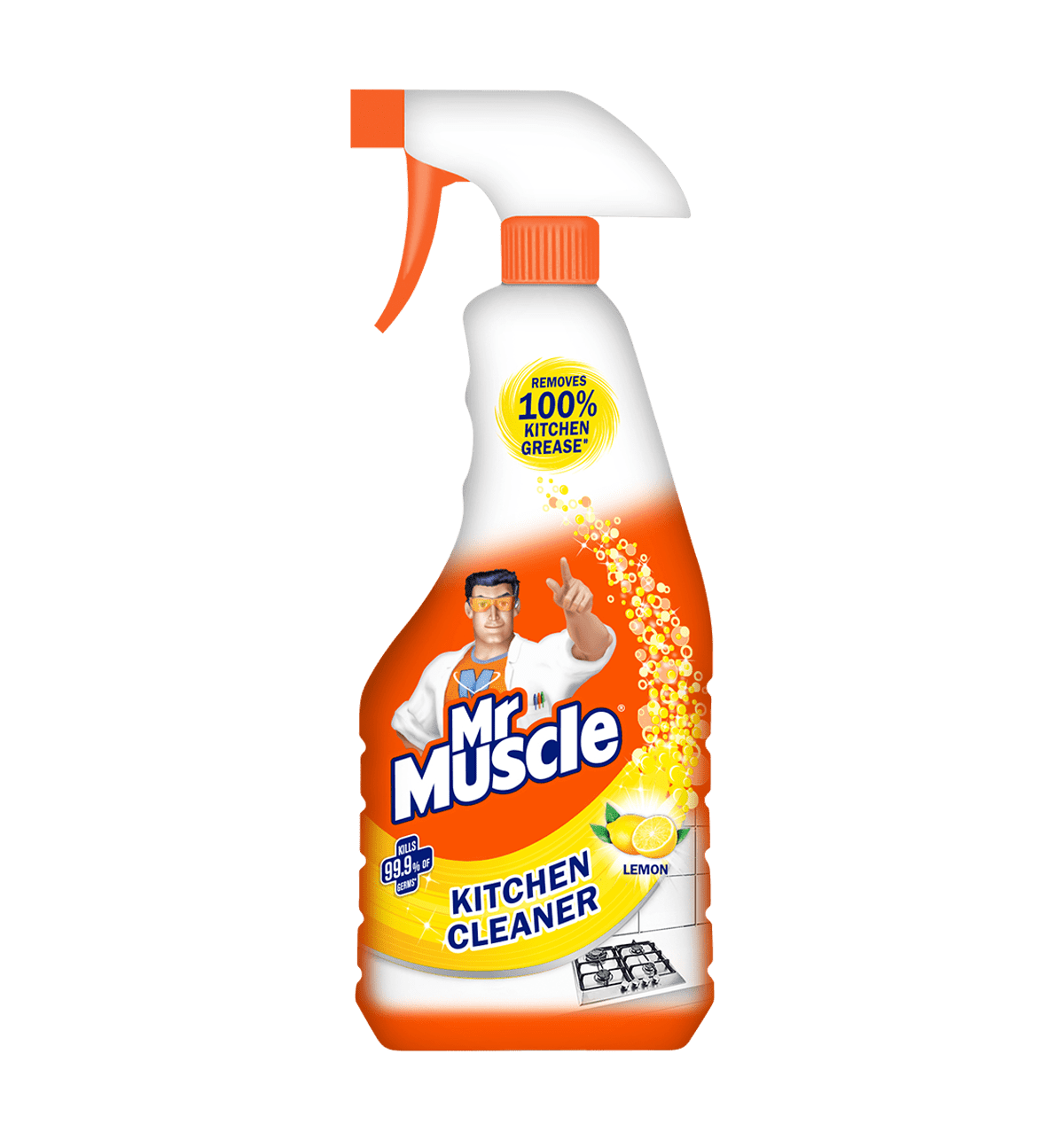 Buy Mr. Muscle Mr. Muscle Kitchen Cleaner (Lemon) 450 ml Online At Rs ...