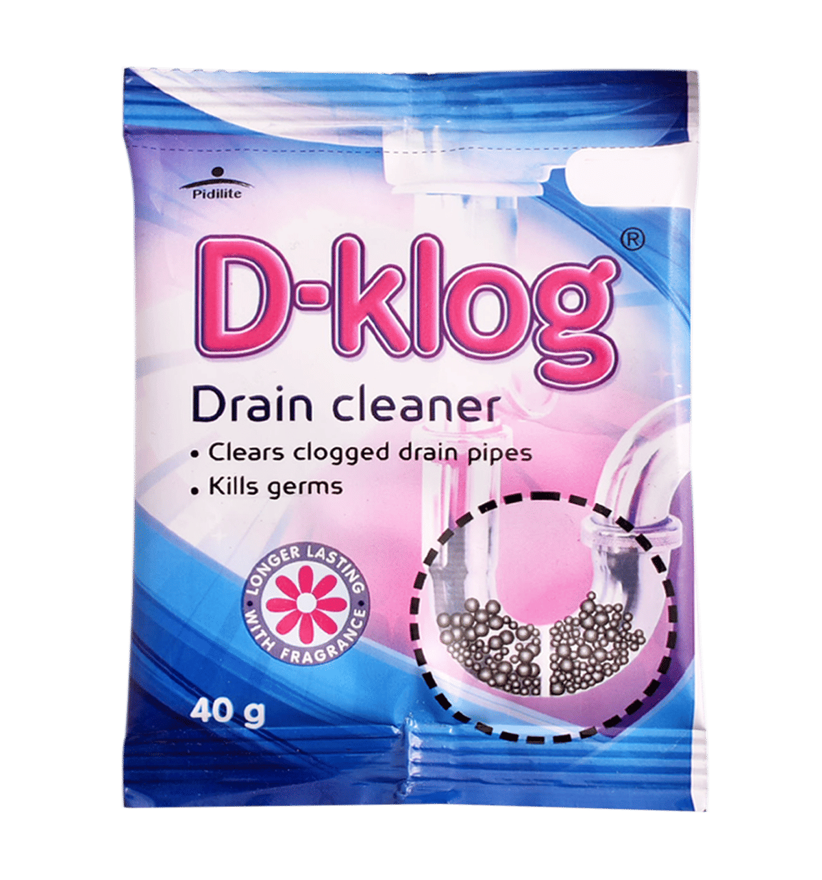 Buy D-Klog D-Klog Drain Cleaner 40 g Online At Rs. 25 | Instant Delivery
