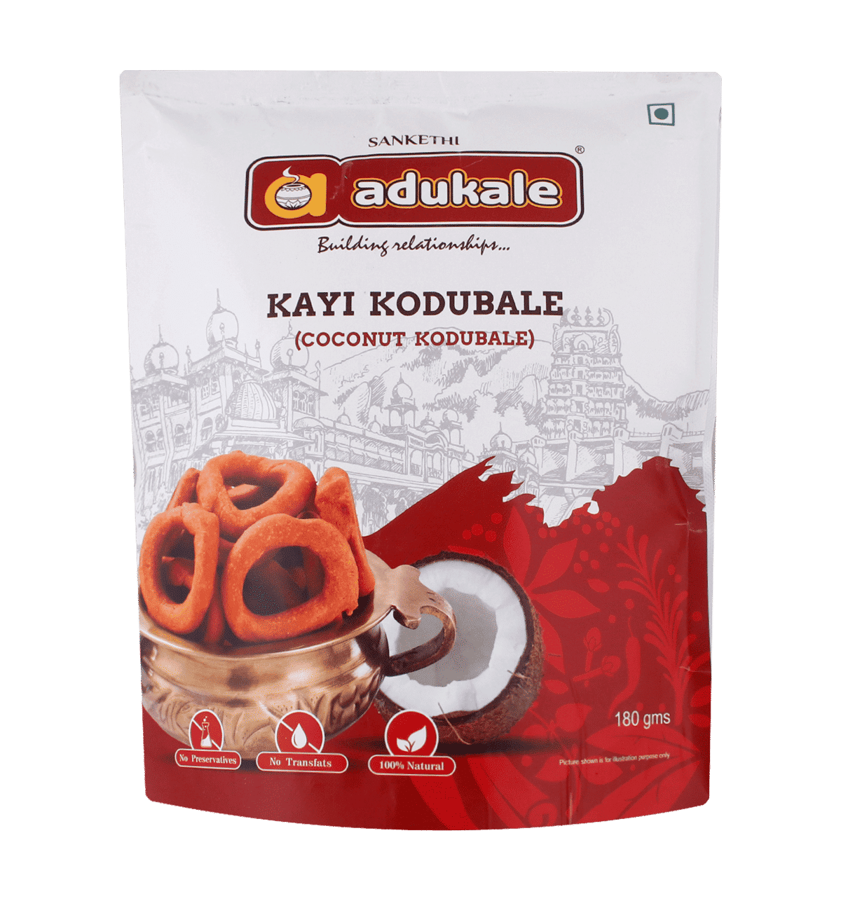 Buy adukale adukale Kodubale Kayi 180 g Online At Rs. 79 | Swiggy Instamart