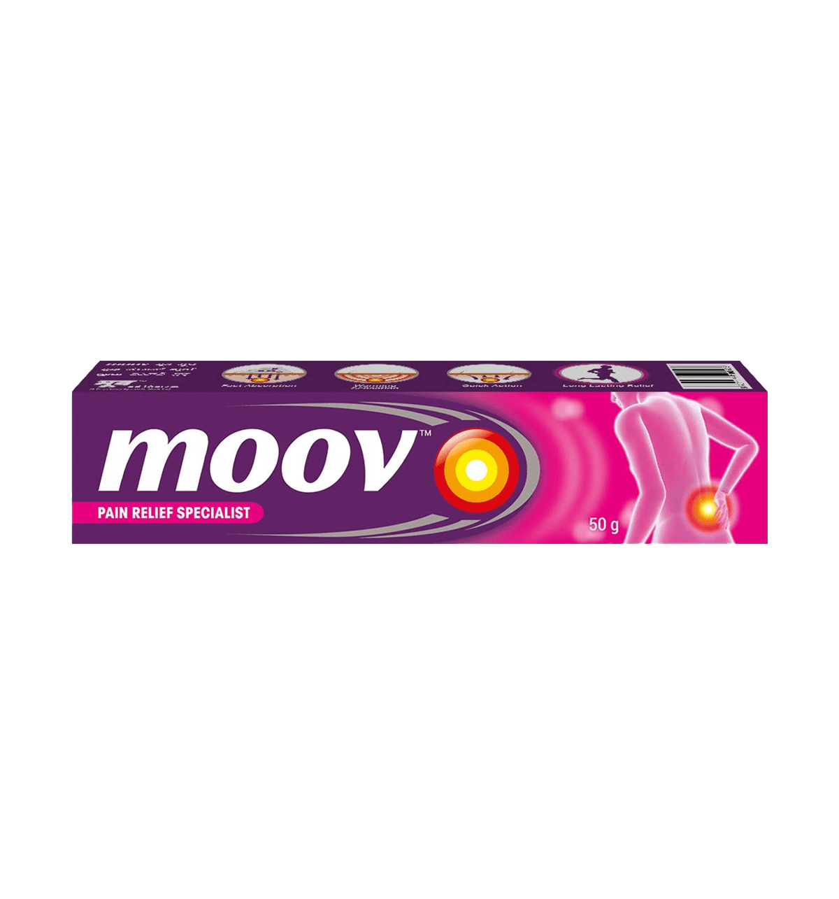 Buy Moov Moov Fast Pain Relief Cream 2 pieces Online At Rs. 450 ...