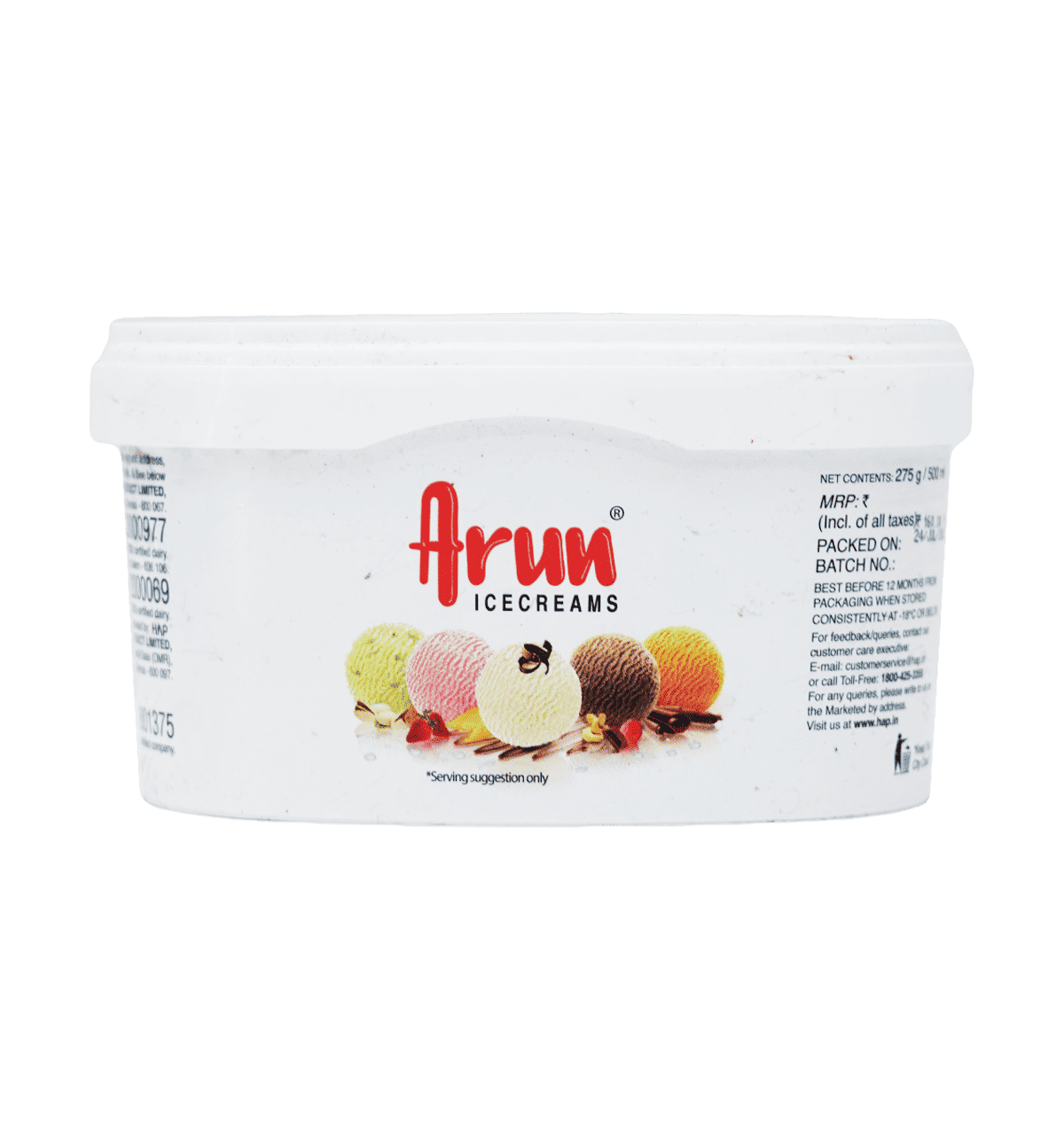 Buy Arun Chocolate Ice Cream Tub Online (500 ml) At Best Price
